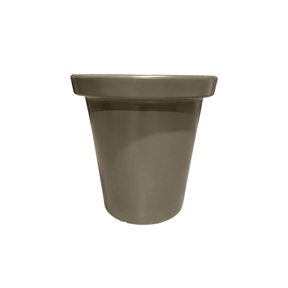 Macetero redondo xxl delight 420l Taupe | Leroy Merlin