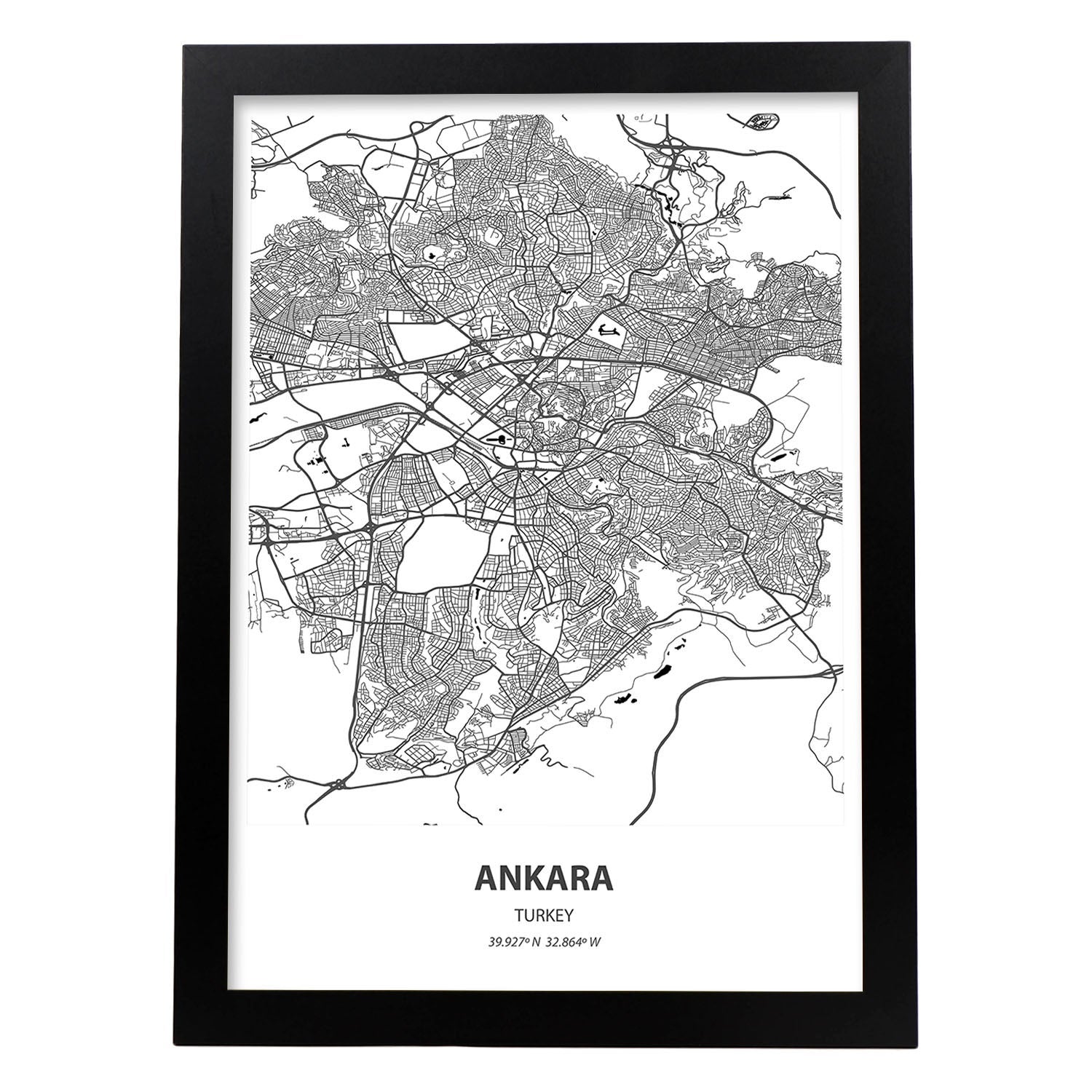 Ankara Mapa
