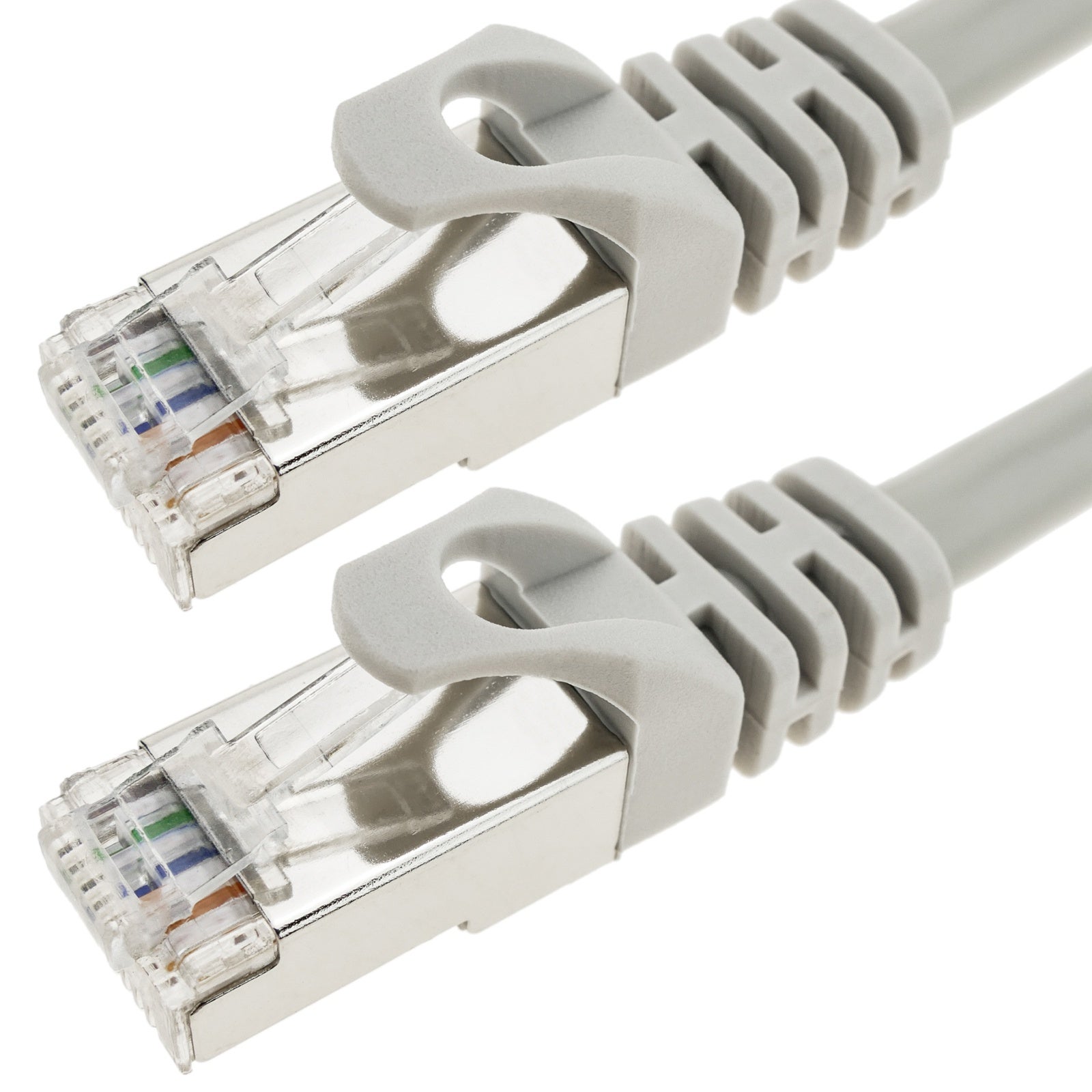 Cable SSTP de color Gris de categoría 7 (2 m) | Leroy Merlin