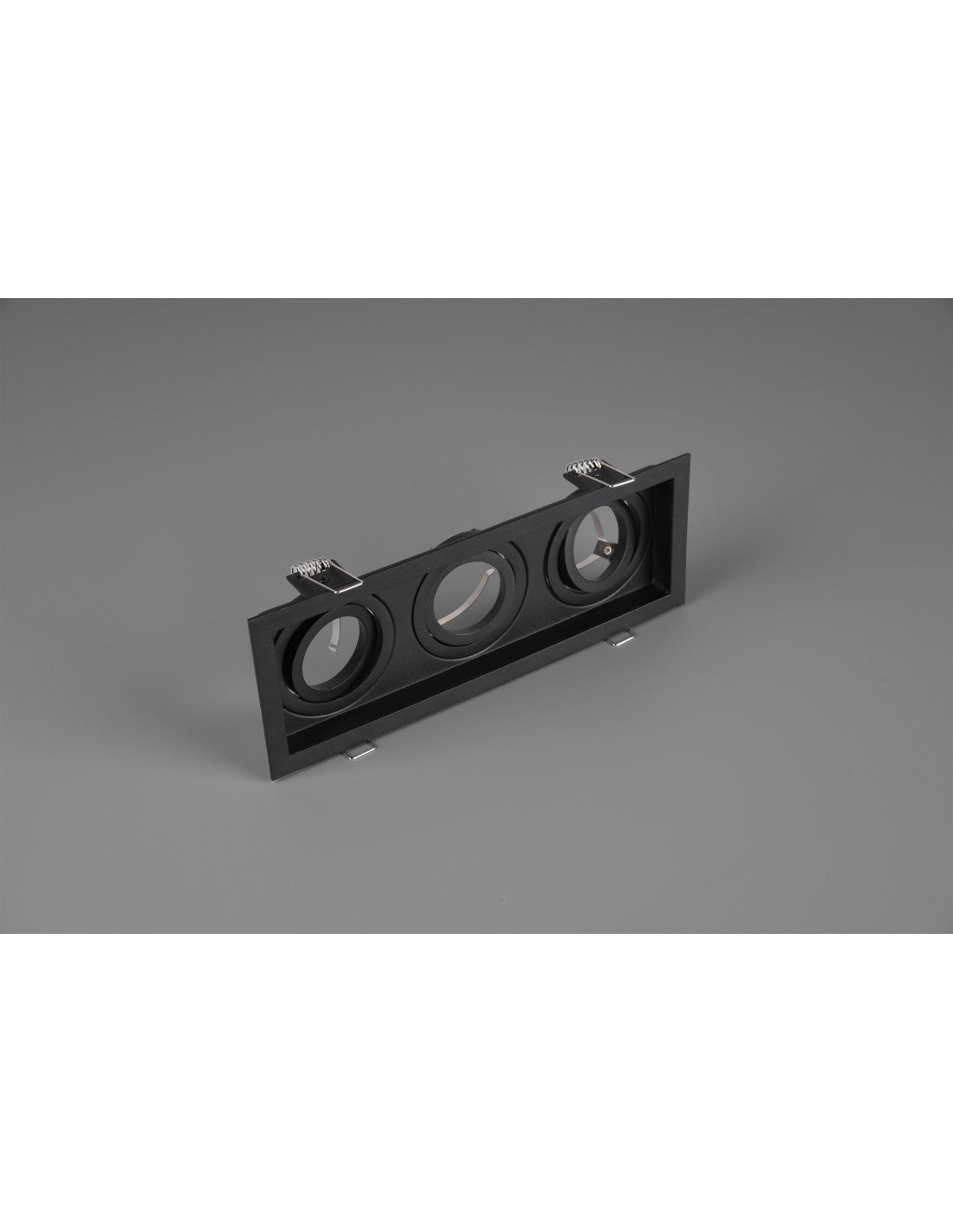 Spot Encastrable Rectangulaire Kenai 3xGU10 Noir L25 cm Trio Lighting ...