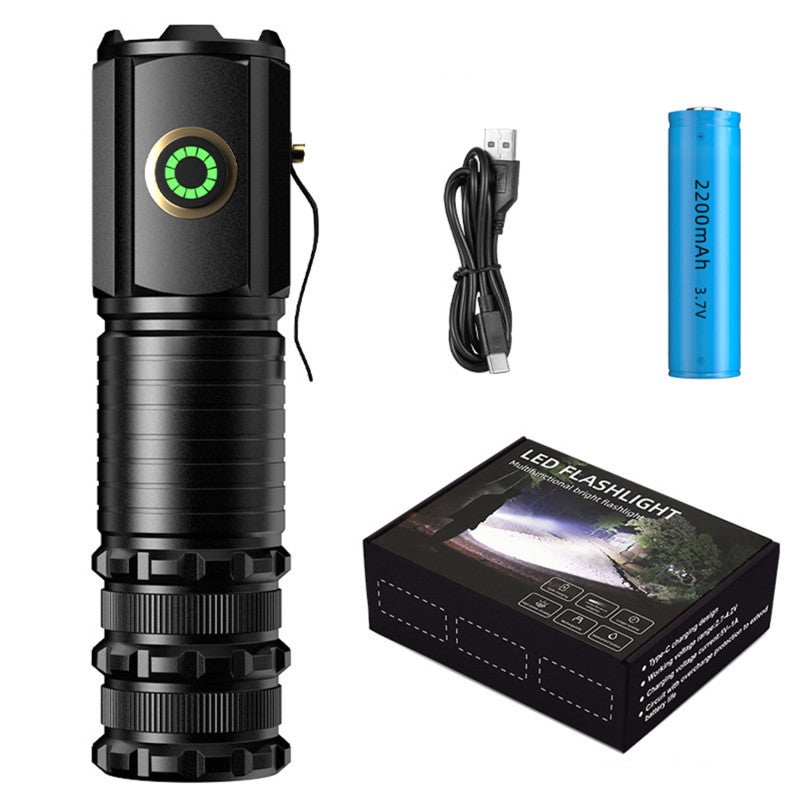 Mini linterna de bolsillo superpotente, mini linterna LED para gorra ...