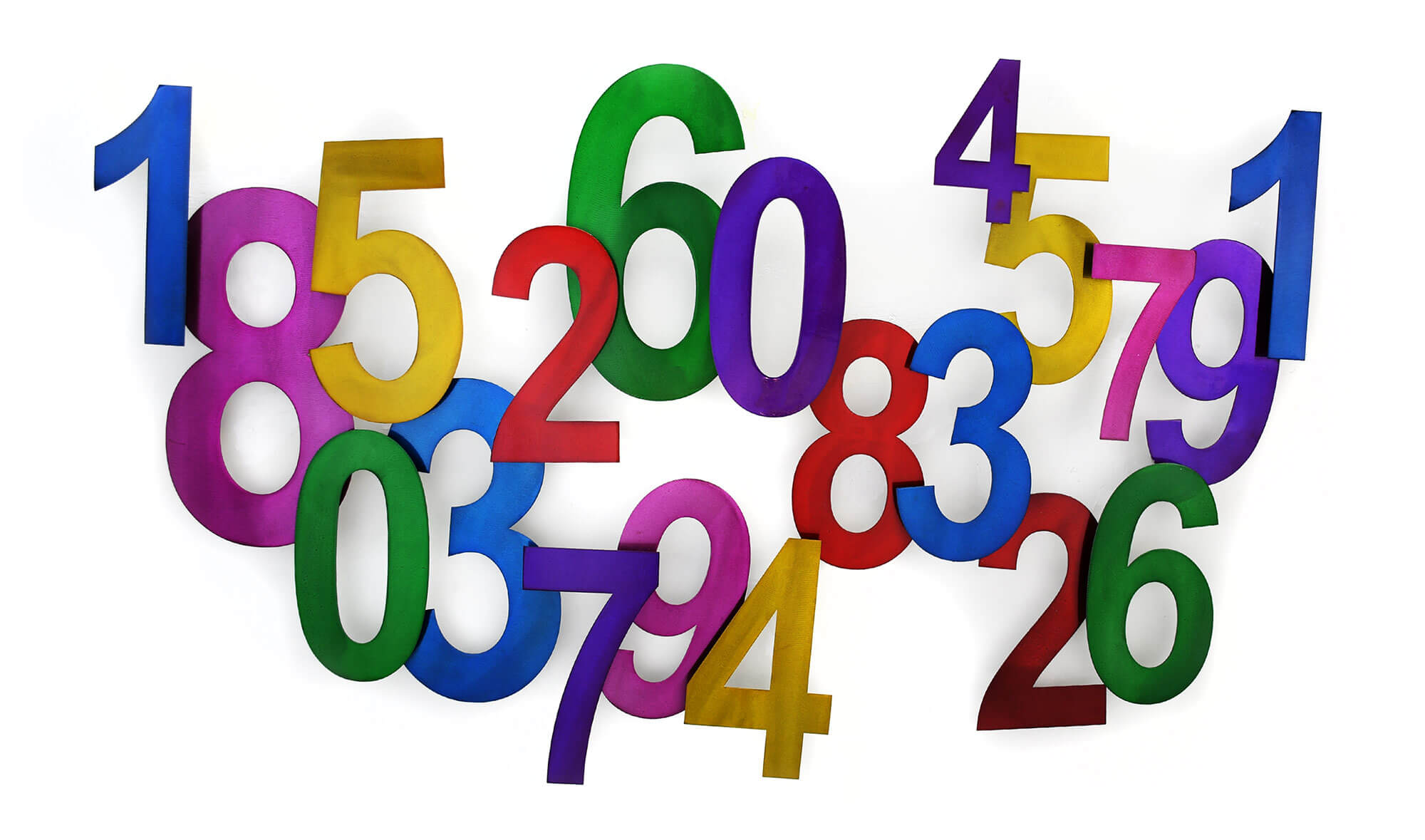ADM - Décoration murale 'Chiffres' | Leroy Merlin