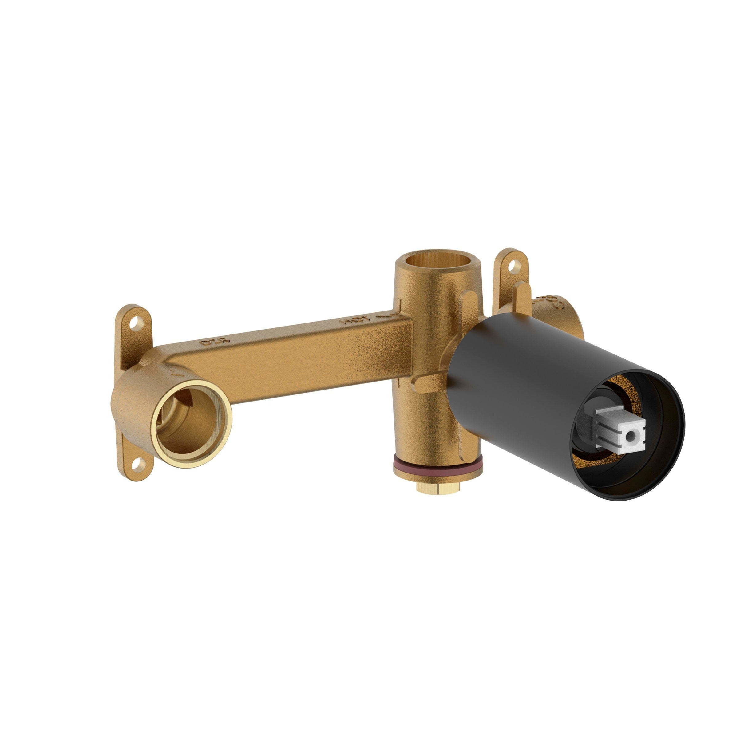 ROCA A5E3501NB0 ONA Cuerpo Empotrable Universal Negro Mate | Leroy Merlin