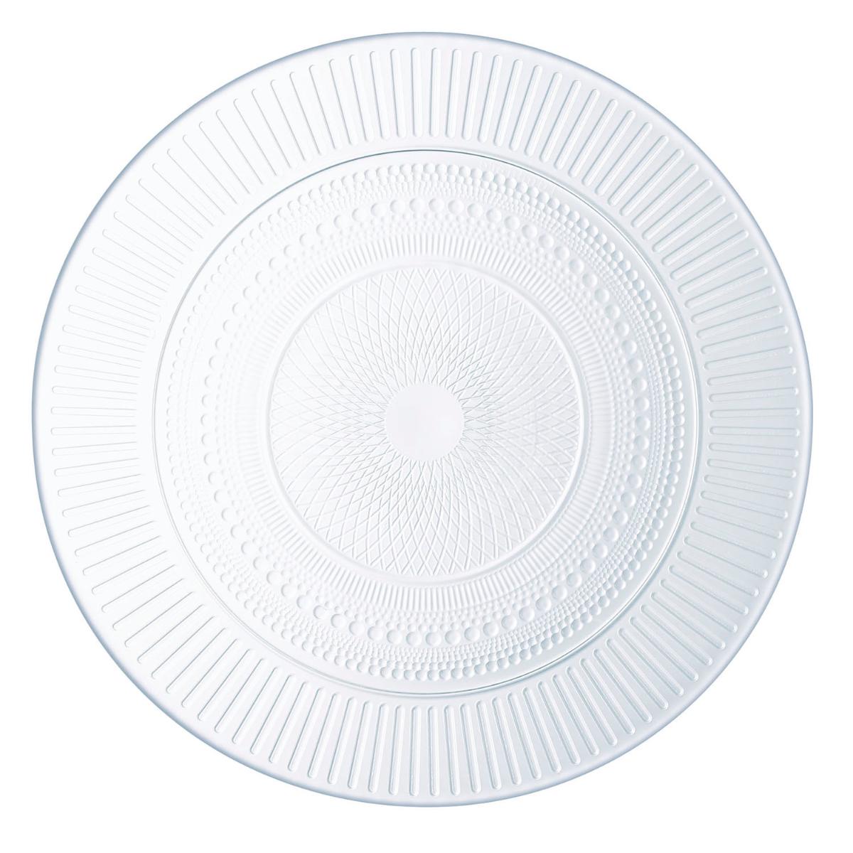 Plato Llano Vidrio Louison 25cm | Leroy Merlin