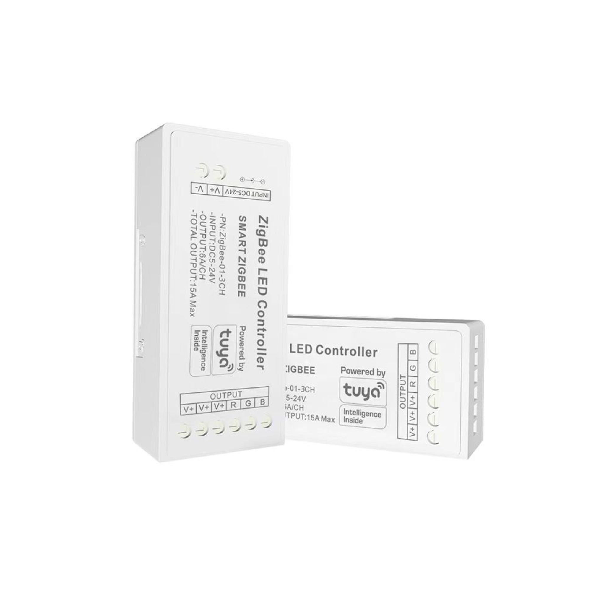 Controlador para tira LED RGB - 6A por canal - ZigBee/TUYA SMART ...