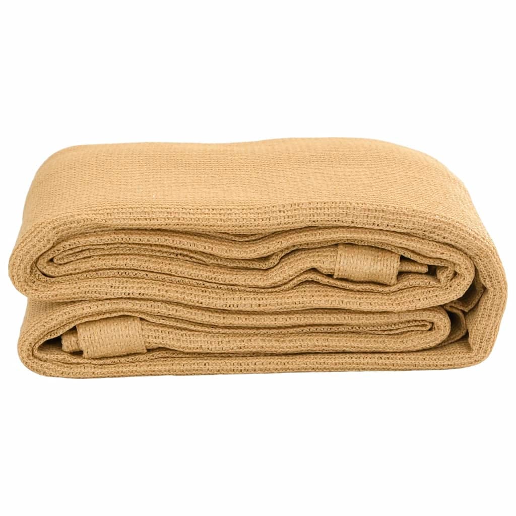 Tapis de tente sable 250x200 cm PEHD | Leroy Merlin