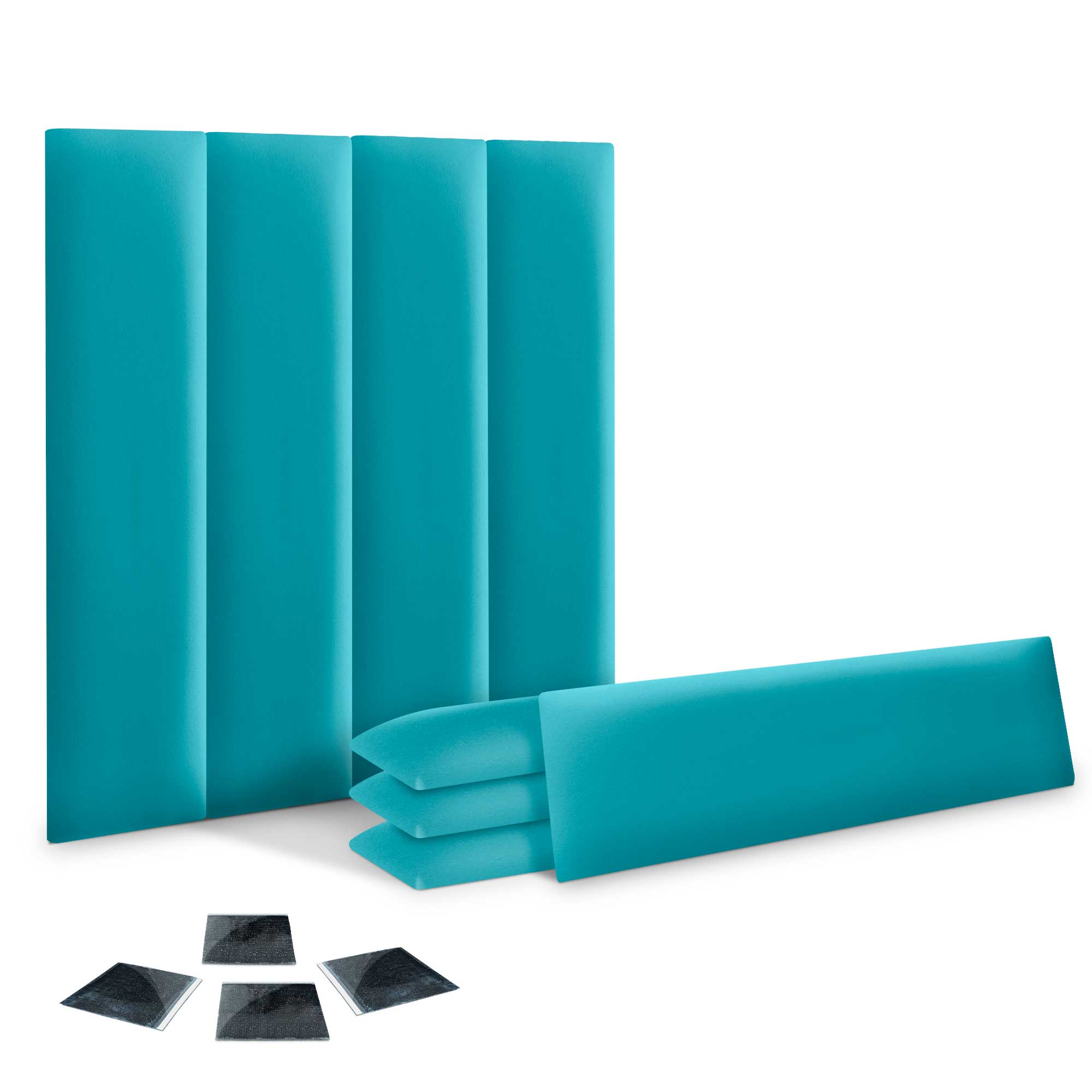 DHOME Juego de 8 Paneles Tapizados de Lino Pack Autoadhesivos para ...