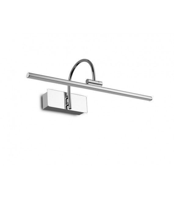 Applique à tableau Fusion Chrome poli 1 ampoule 19,5cm | Leroy Merlin