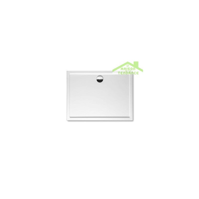 Receveur de douche acrylique rectangulaire RIHO DAVOS 273 80x100x4,5 cm-Sans siphon-80--100--80 ...