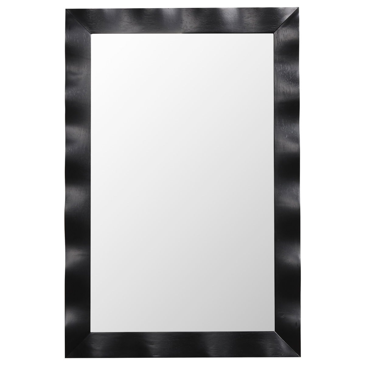 Miroir Mural 106x71,5CM Miroir en Bois de Caoutchouc Style Rustique ...