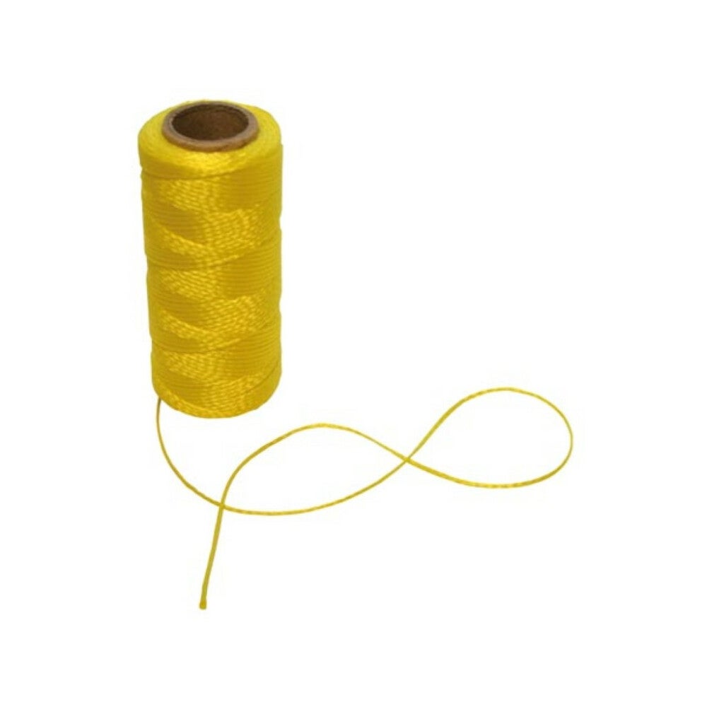CORDE DE MAÇON - Ø 1.2 mm - LONGUEUR 100 m - JAUNE | Leroy Merlin
