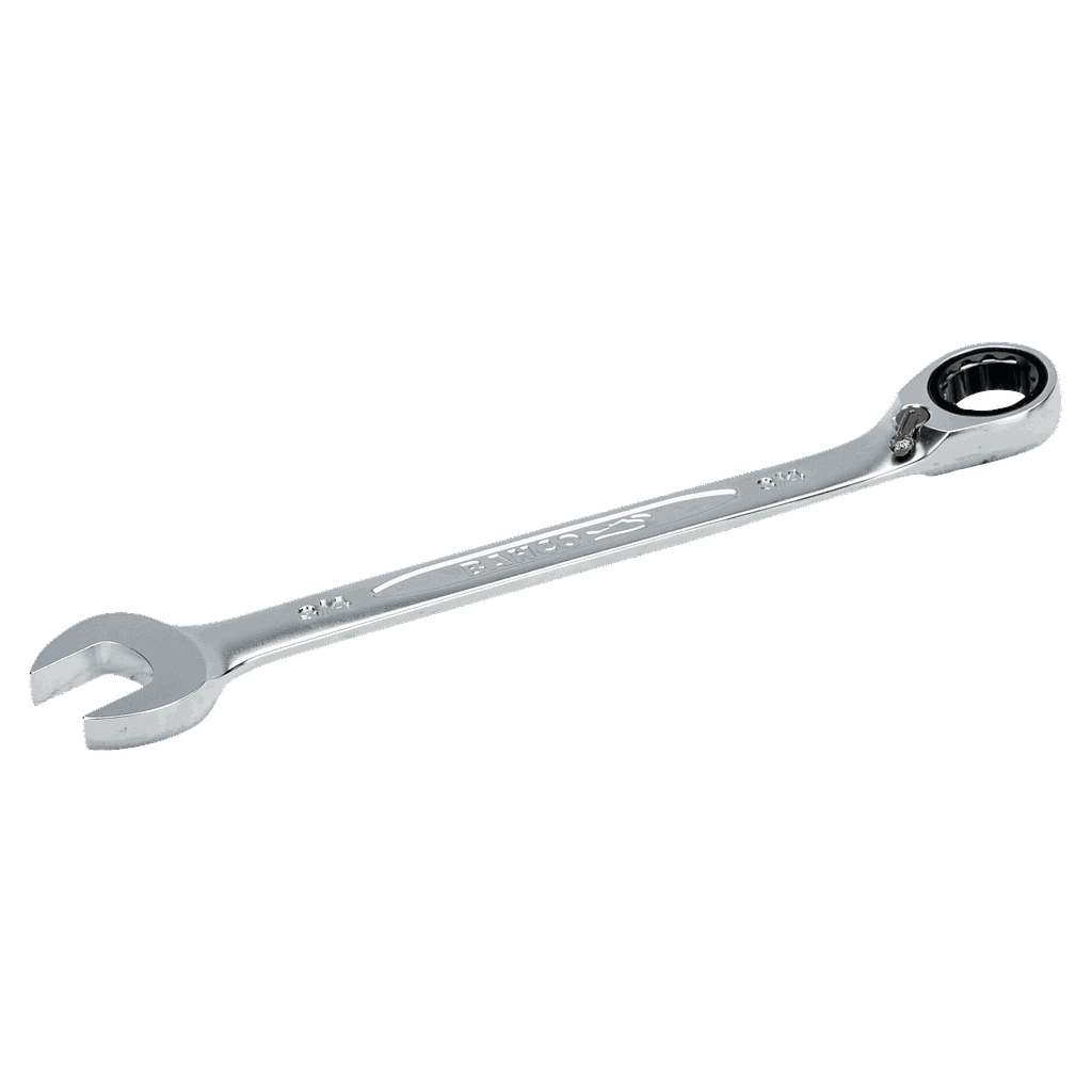 Clé mixte à cliquet finition chromée 11/32 in 1RZ-11/32 Bahco | Leroy ...