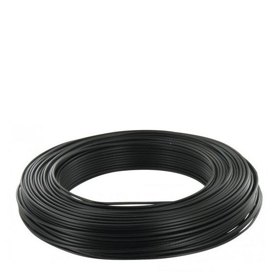 Câble d’installation H07V-U 10 m 1.5mm² noir avec isolant en PVC - FILS ...