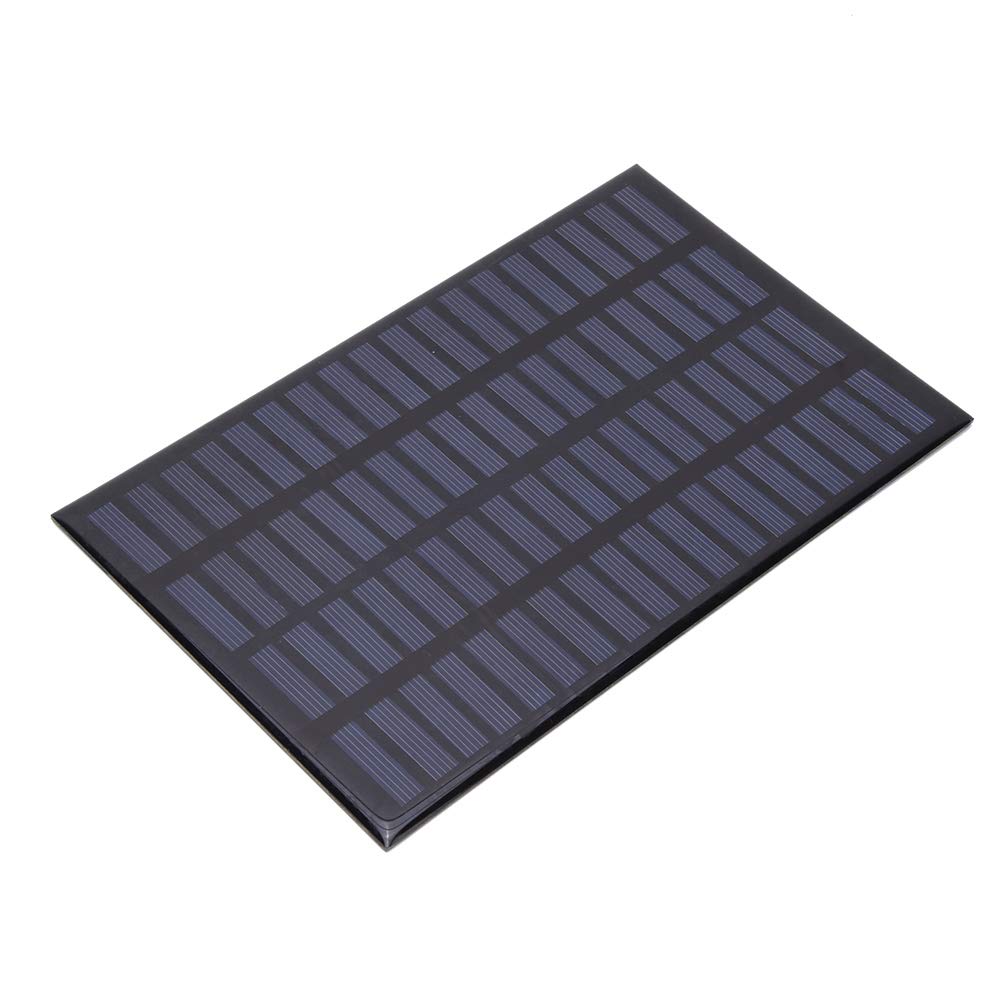 Panneau solaire en silicium polycristallin noir 2,5 W 18 V pour ...