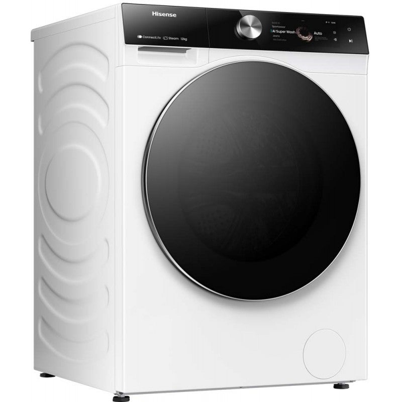 Hisense WF7S1247BW machine à laver Charge avant 12 kg 1400 tr/min Blanc ...