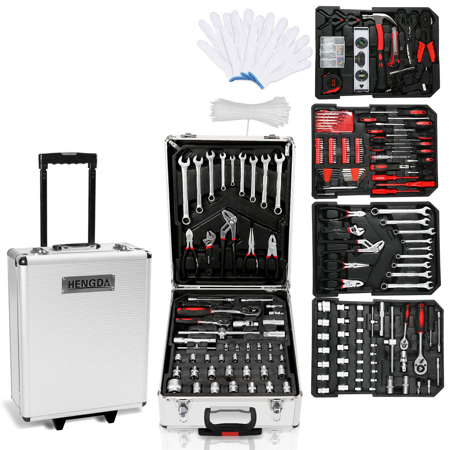Valise a outils Coffret à outils Coffret à roulettes Coffret à outils ...