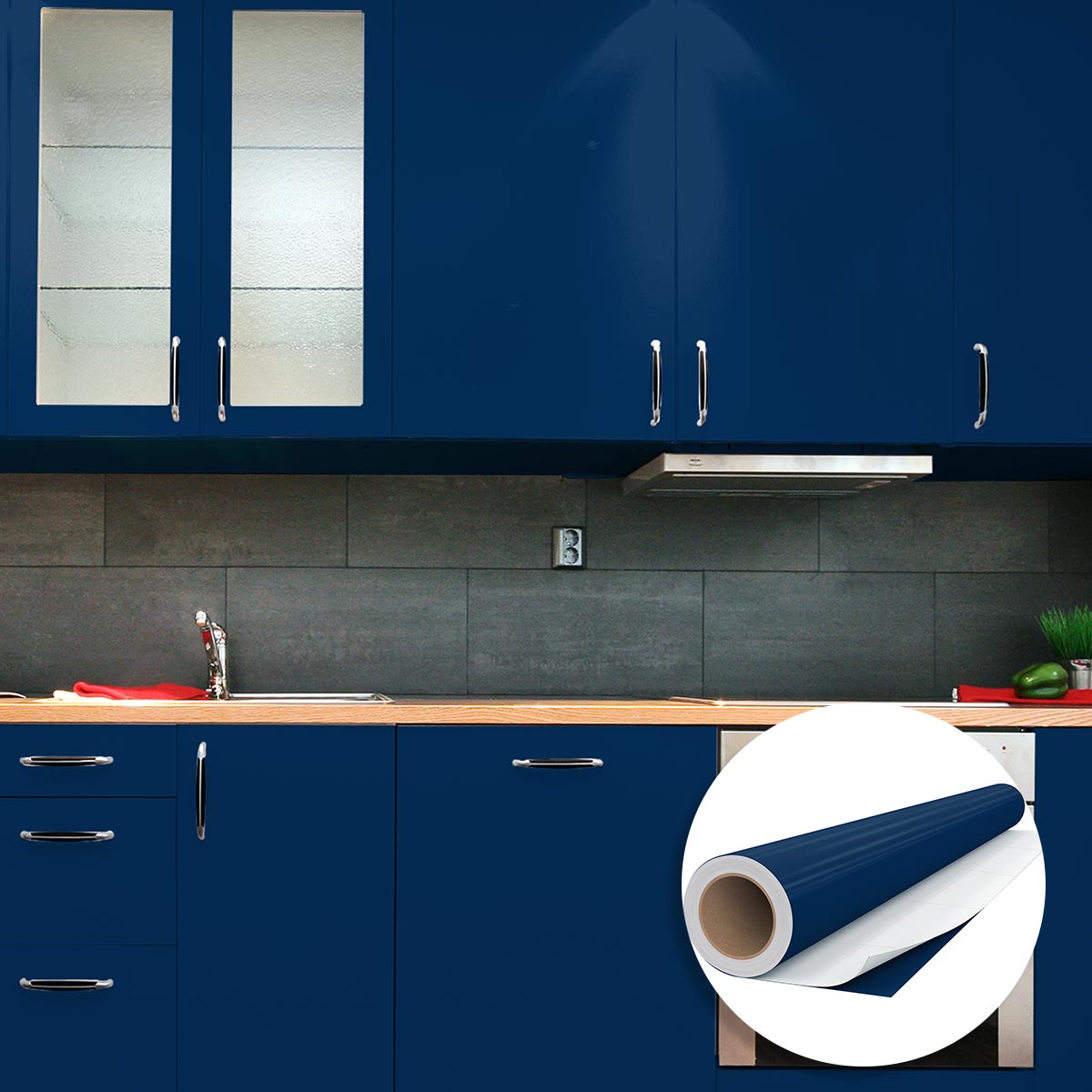 Rollo adhesivo para muebles por metros - 40 colores disponibles ...