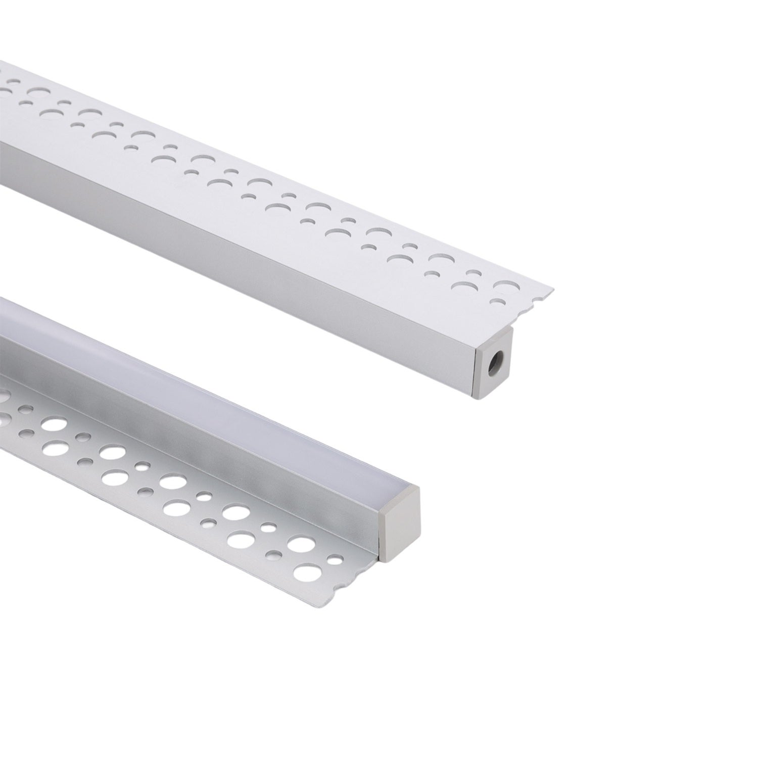 Profilé Aluminium Intégration Plâtre/Placo avec Capot Continu pour ...