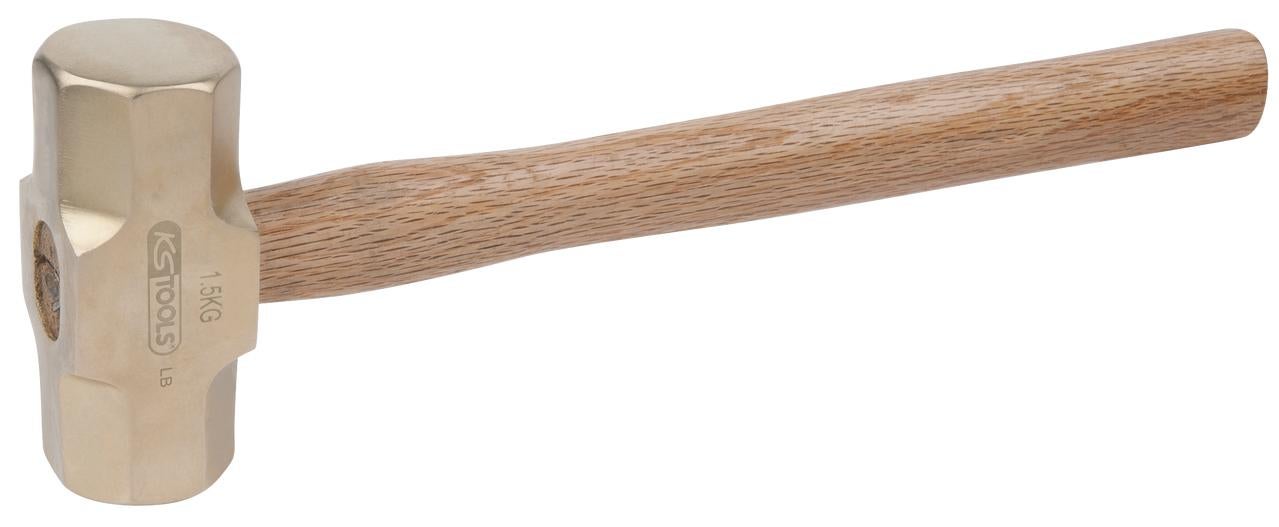 KS TOOLS Massettes octogonales BRONZEplus 1500 g, manche en Hickory ...