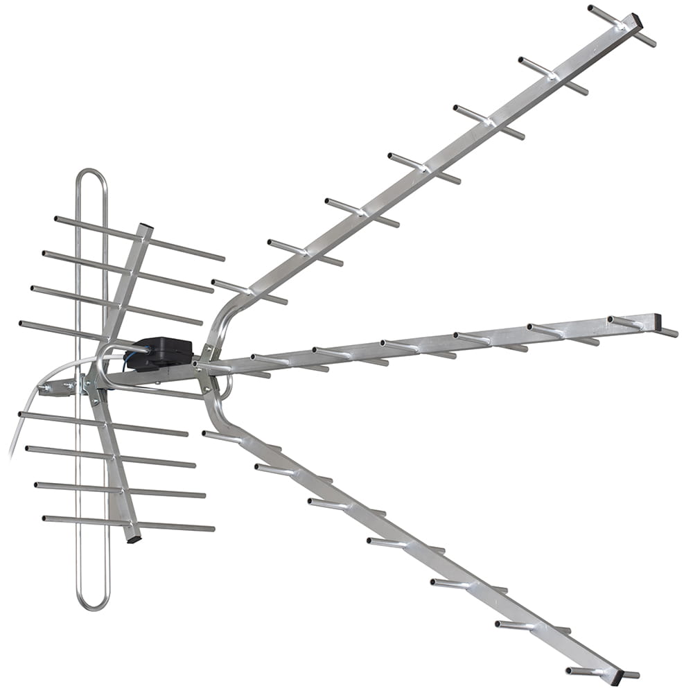 Antenne directionnelle DVB-T/T2 LB2100W COMBO avec amplificateur LIBOX ...