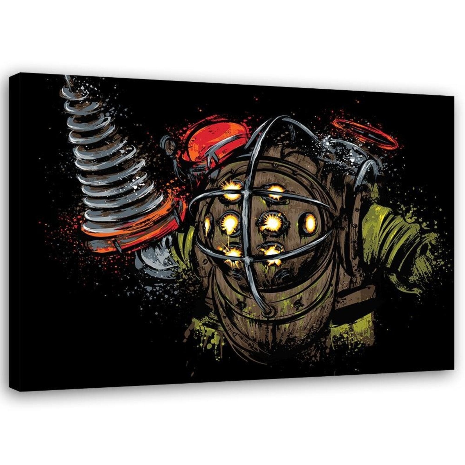 Tableau image impression pop culture toile mur art décor - 60 x 40 cm ...