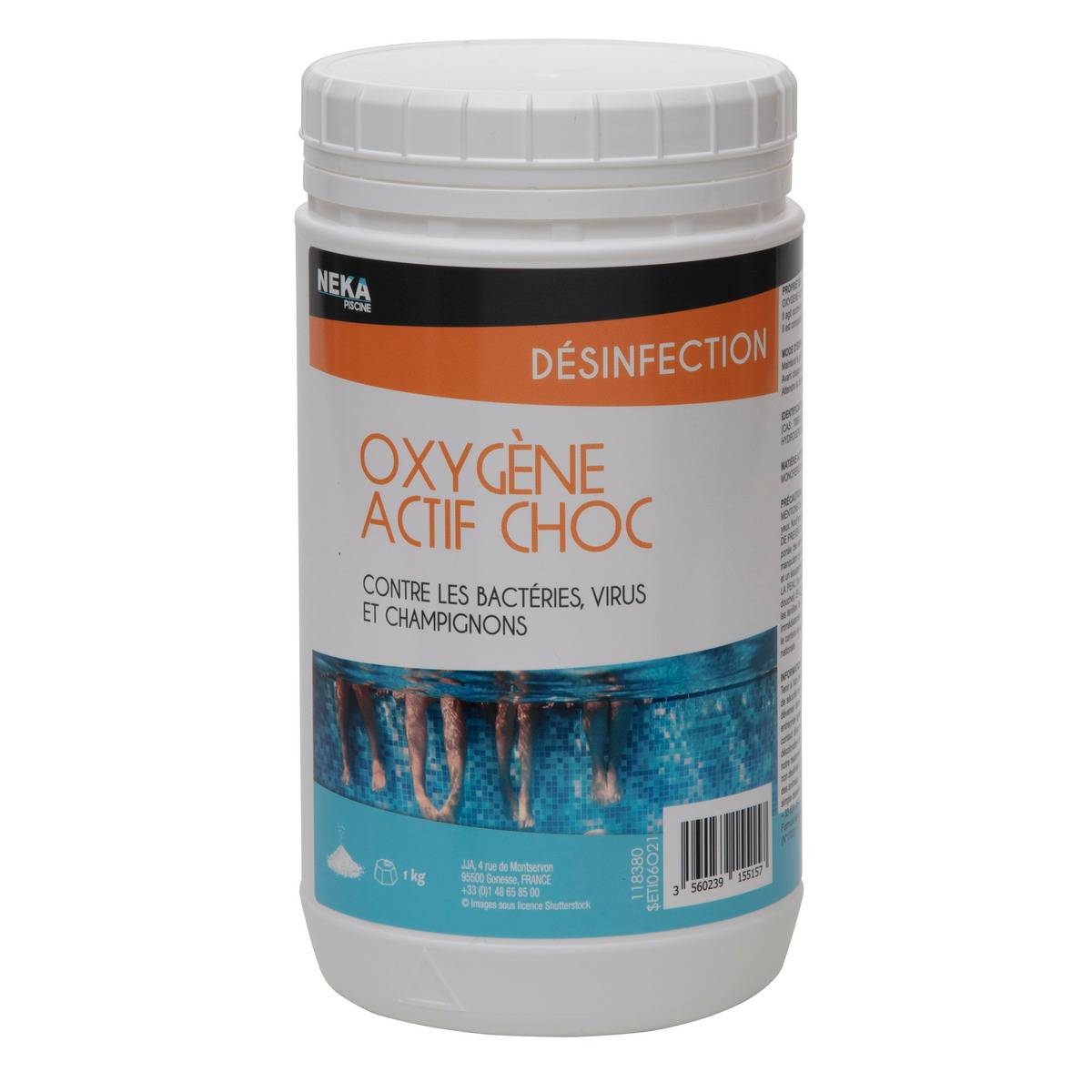 Neka - Oxygen shock spa y piscina 1kg | Leroy Merlin