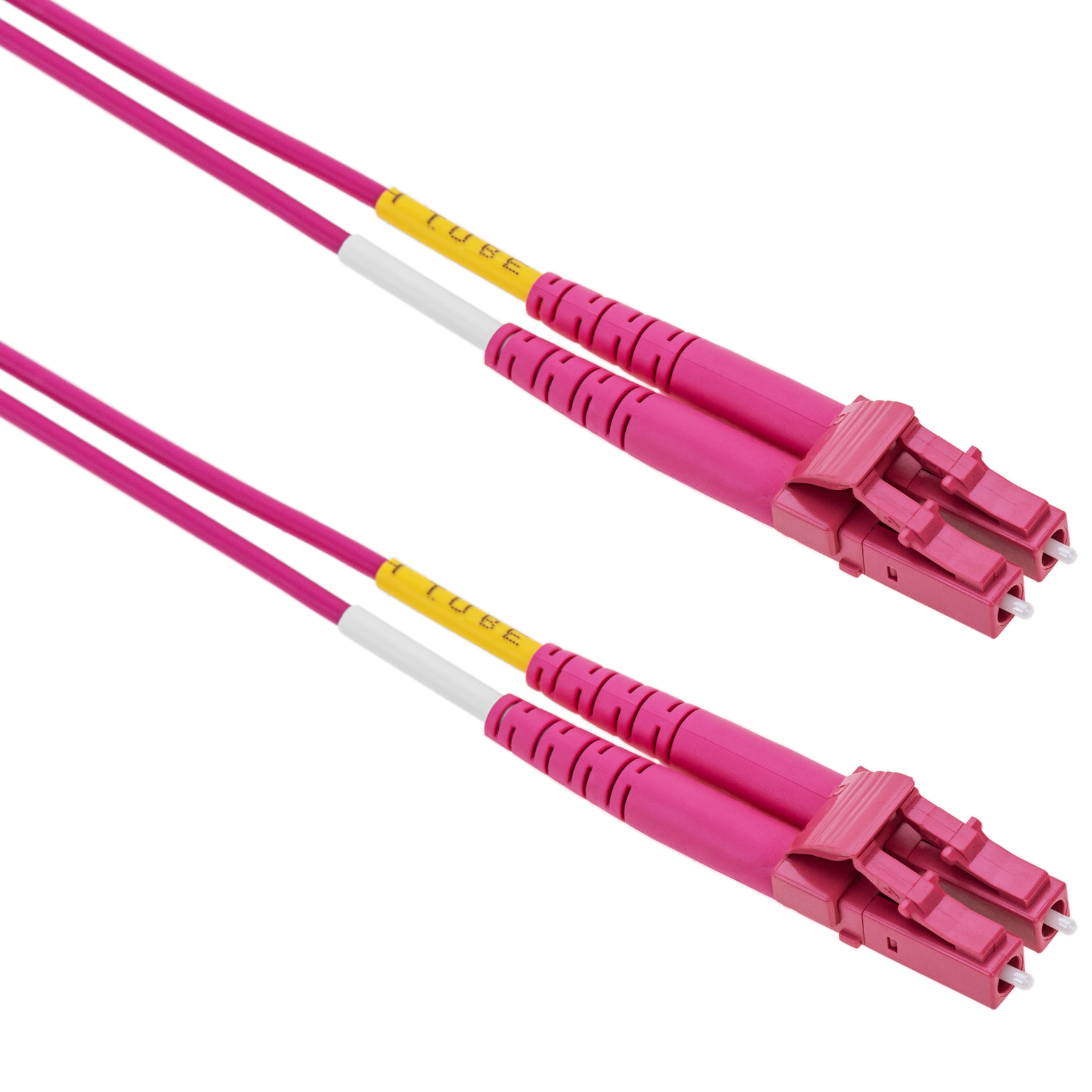 Cable de fibra óptica OM4 multimodo MMF duplex 50µm/125µm LC-LC de 5m ...