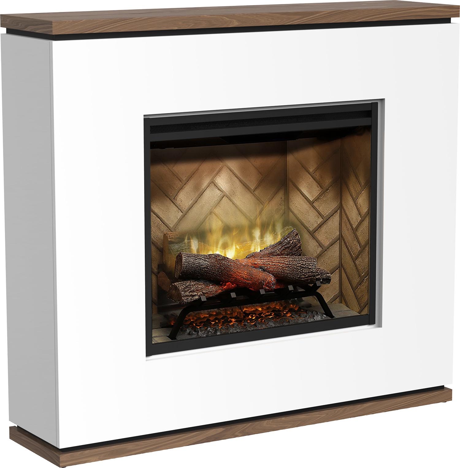 Cheminée Électrique Optiflame Strata 2000w Dimplex | Leroy Merlin