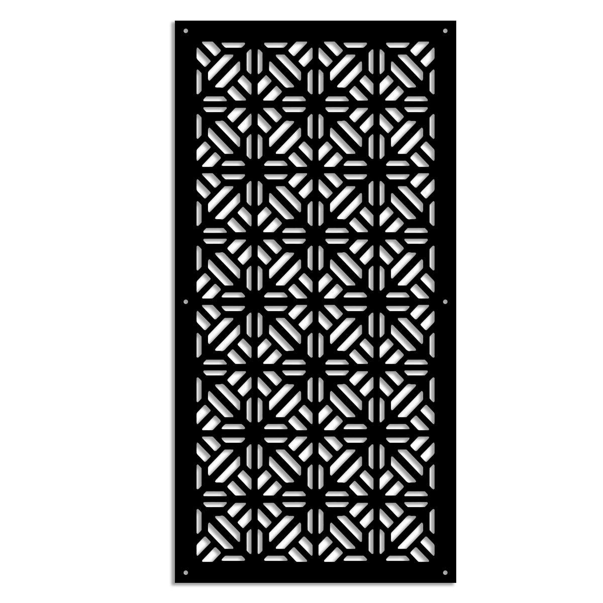 STOCKHOLM - Panneau PVC perforé - Parasol mesurant 50x150 cm - coloris ...