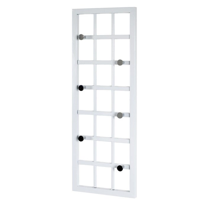 Armario de pared Jenna blanco de diseño cuadriculado | Leroy Merlin