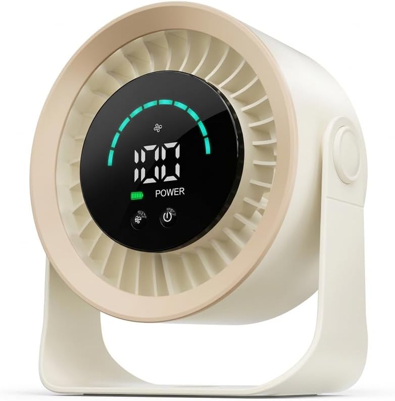 Mini Ventilateur de Bureau, Petit Ventilateur de Table Silencieux ...