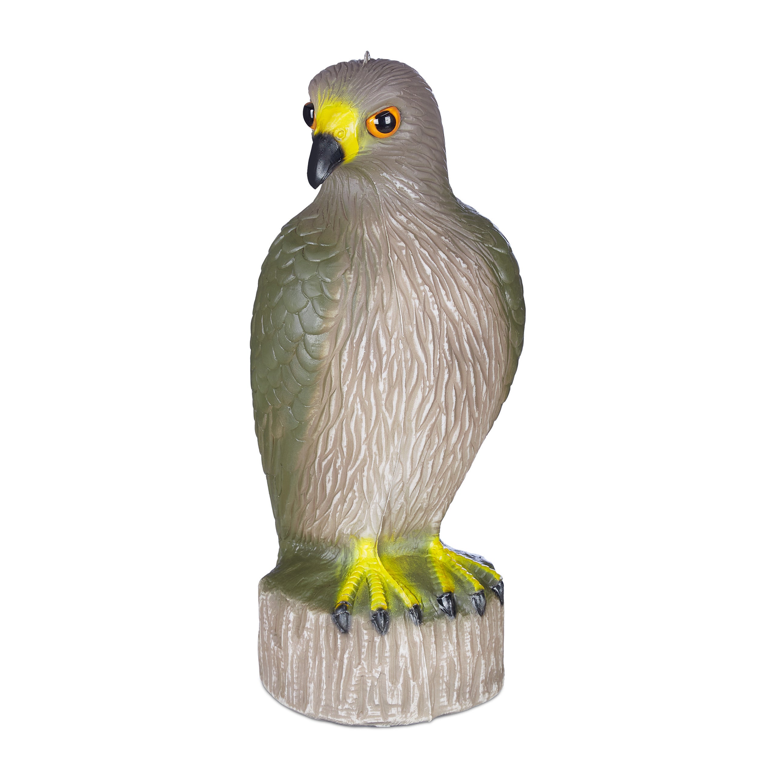 Aigle épouvantail, lot de 4, assis, poser ou suspendre, effaroucheur ...