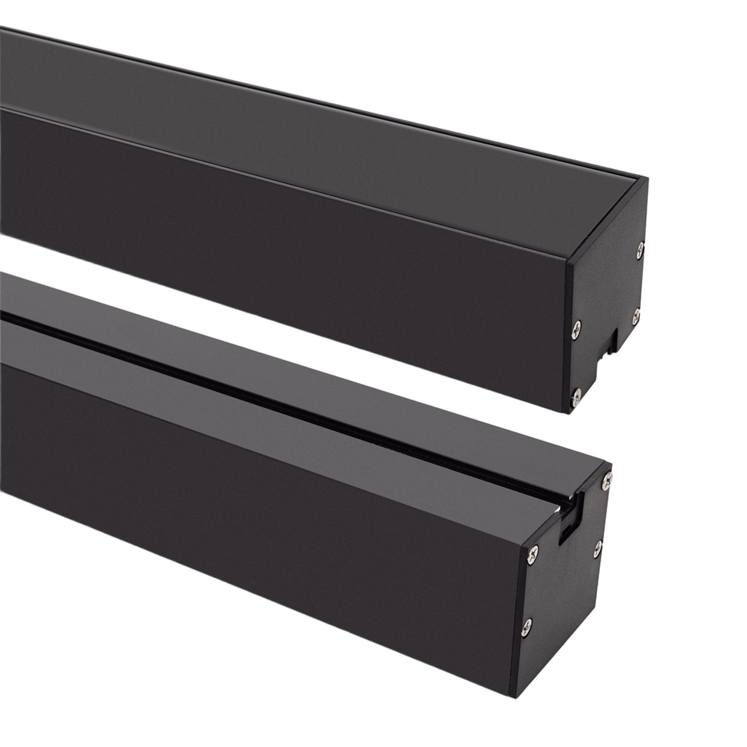 Profilé Aluminium Suspendu XL 50x50 pour Rubans LED jusqu'à 45 mm Noir ...