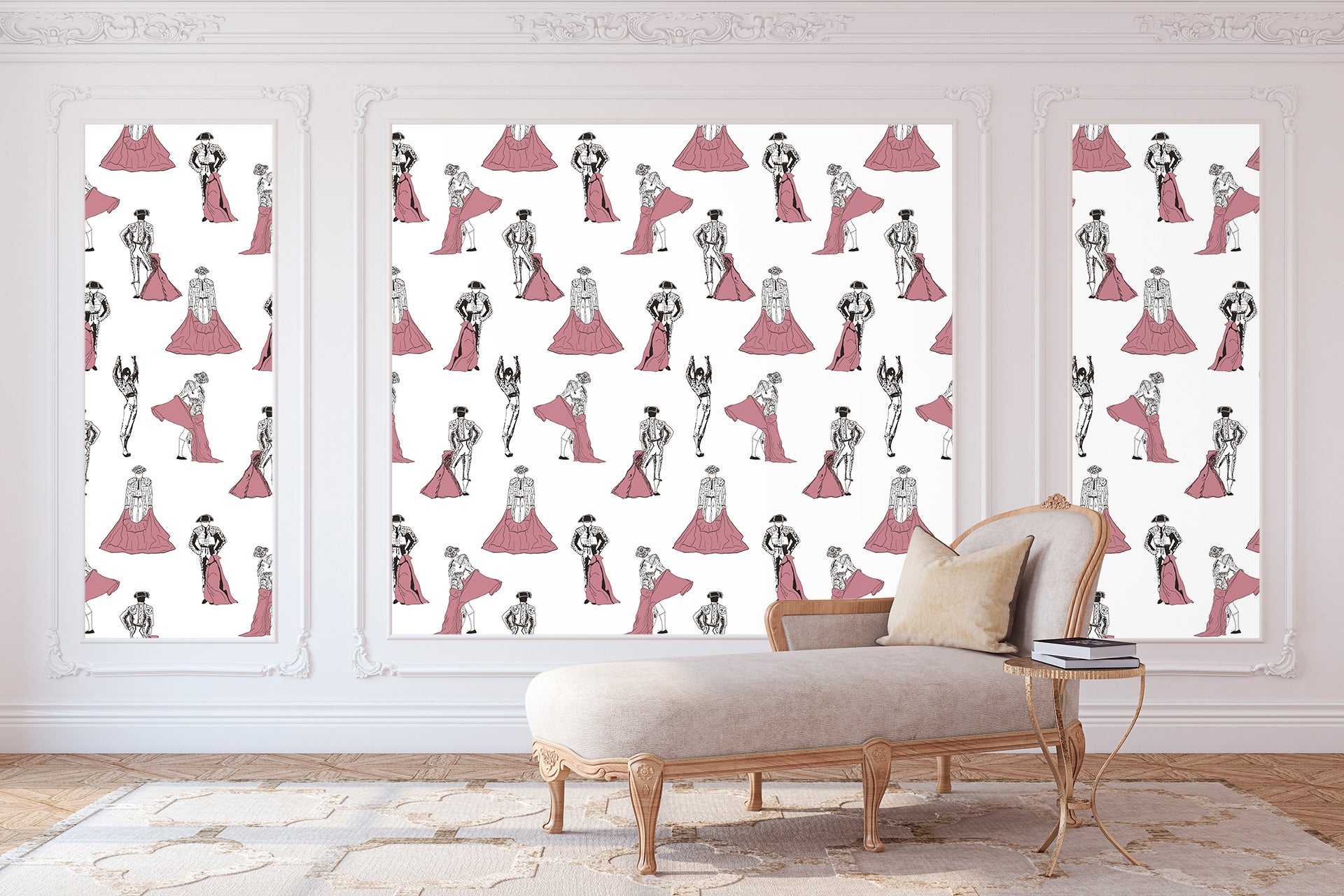 Toreros 10 - Mural no tejido de 156 x 300 cm - by TESSA FDZ-DURÁN ...