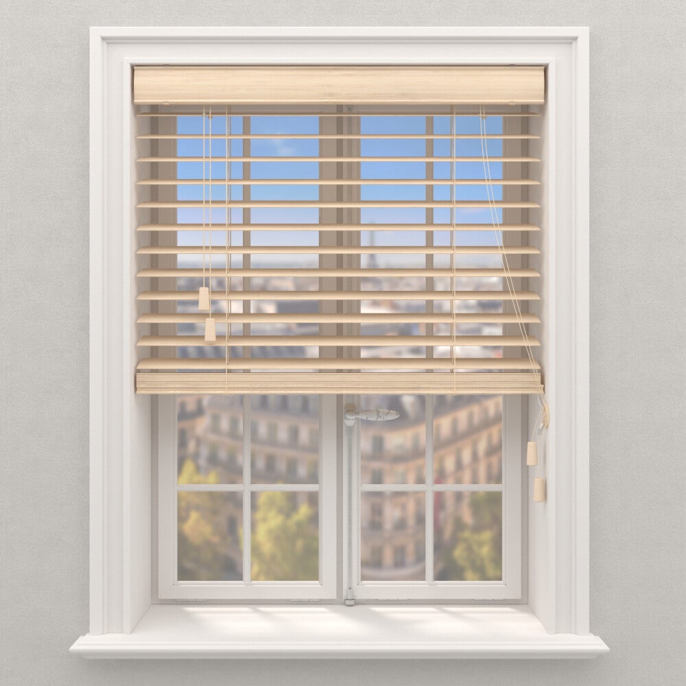 Store vénitien bambou, Naturel, Lames 50mm, L.60 x H.130, a un bel ...