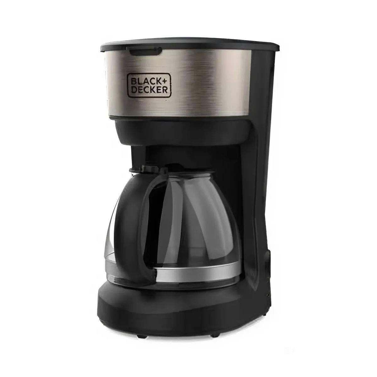 Cafetera Black & Decker BXCO600E, negra, acero inoxidable | Leroy Merlin