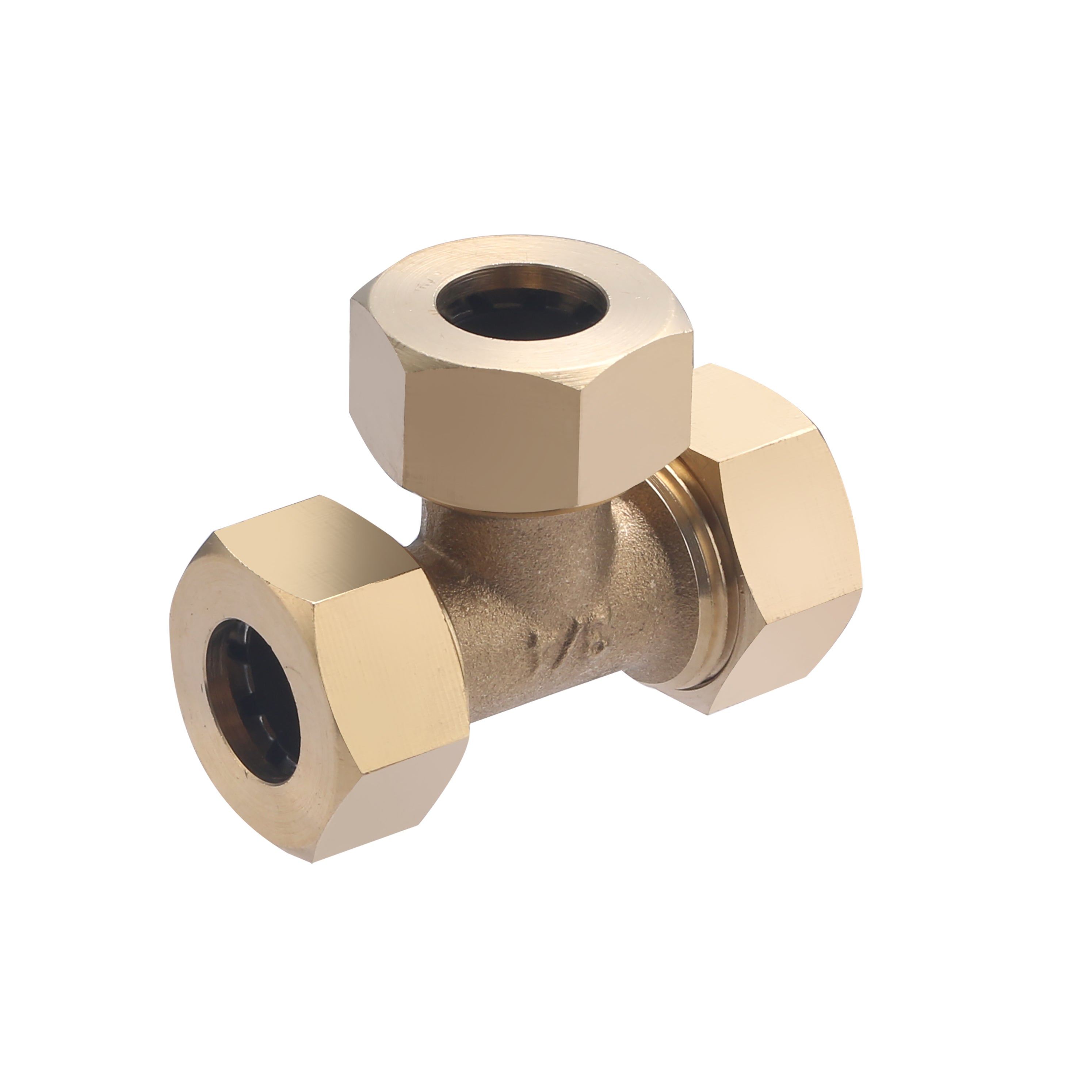 Conector mixto roscado para tubo de cobre Te igual Ø16 QUICK PLOMBERIE ...