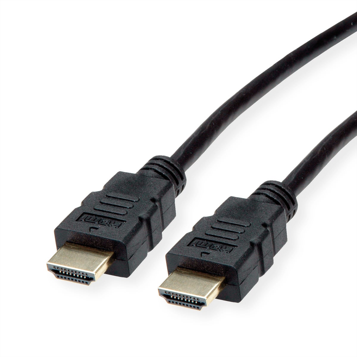 ROLINE Cable HDMI de alta velocidad con Ethernet, TPE, negro, 10 m ...