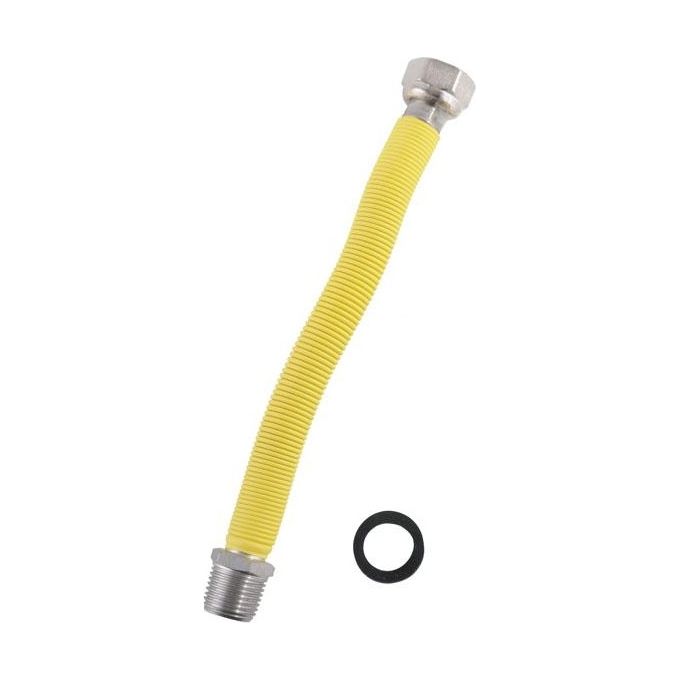 Maral Tubo Gas Inox M3-4 -F3-4 6,5-12,5 Estensibile | Leroy Merlin