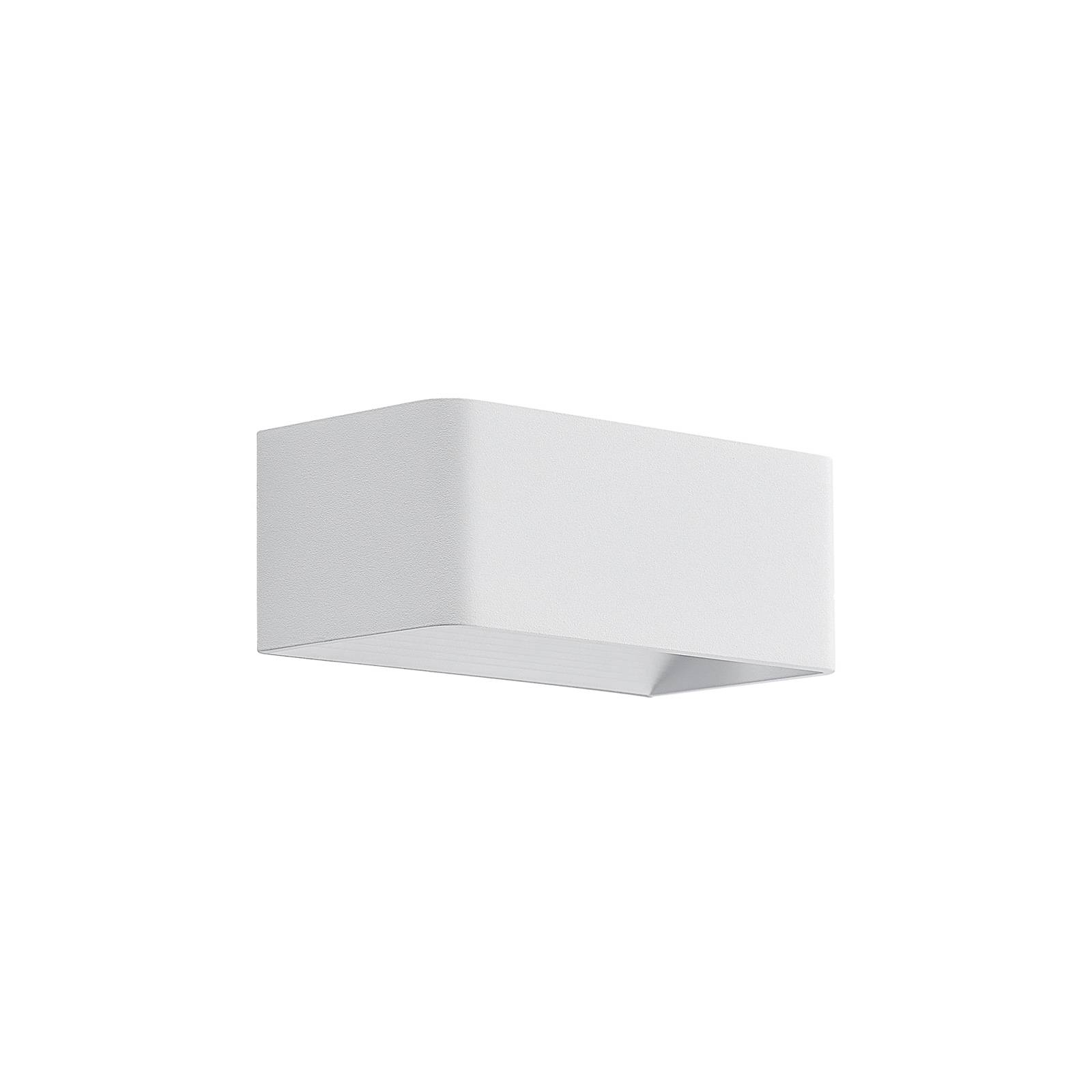 Aplique de pared LED Arcchio Karam, 20 cm, blanco, metal, arriba/abajo ...