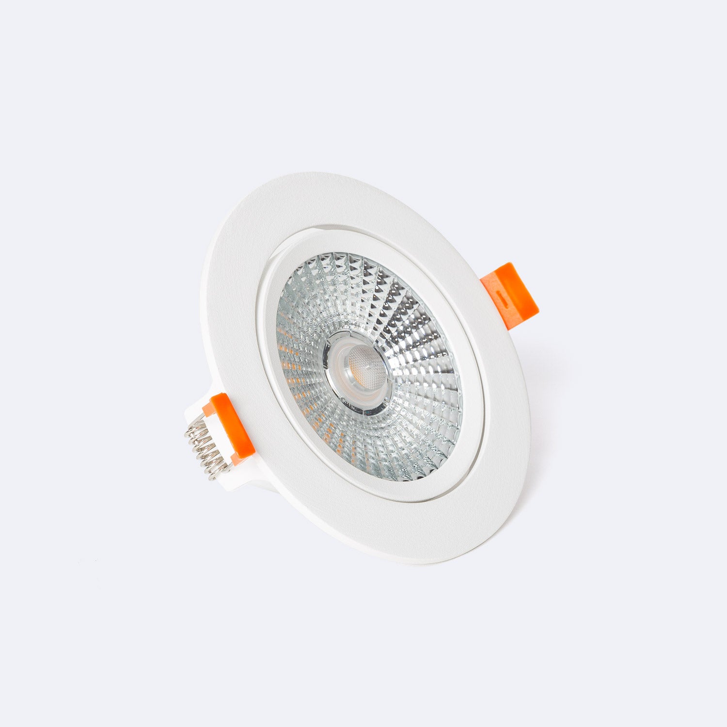 Foco Downlight LED 15W COB Superslim Direccionable Circular Blanco ...