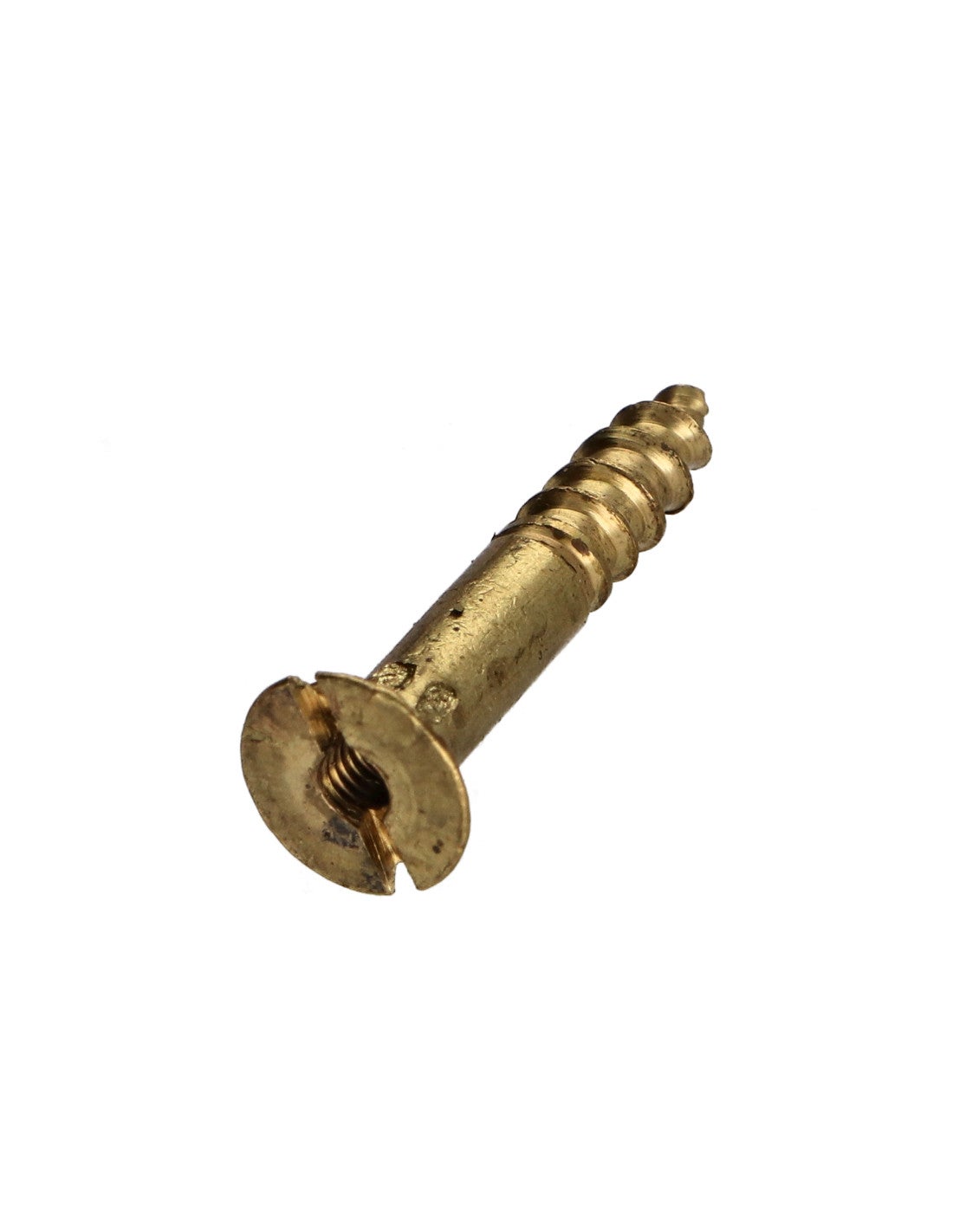 Vis bois Laiton 6X50 Percée et taraudée M3 Pas de 60-10 pièces | Leroy ...