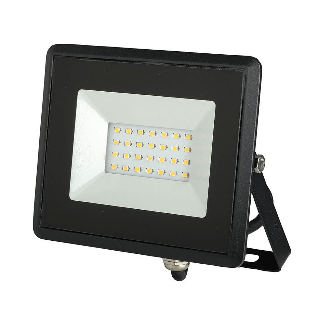 Faro LED SMD Serie E de 20W, color negro 6400K IP65 | Leroy Merlin