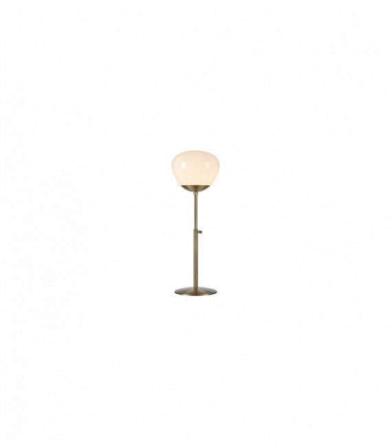 Lampe de table globe Rise Métal Antique 1 ampoule 76cm | Leroy Merlin