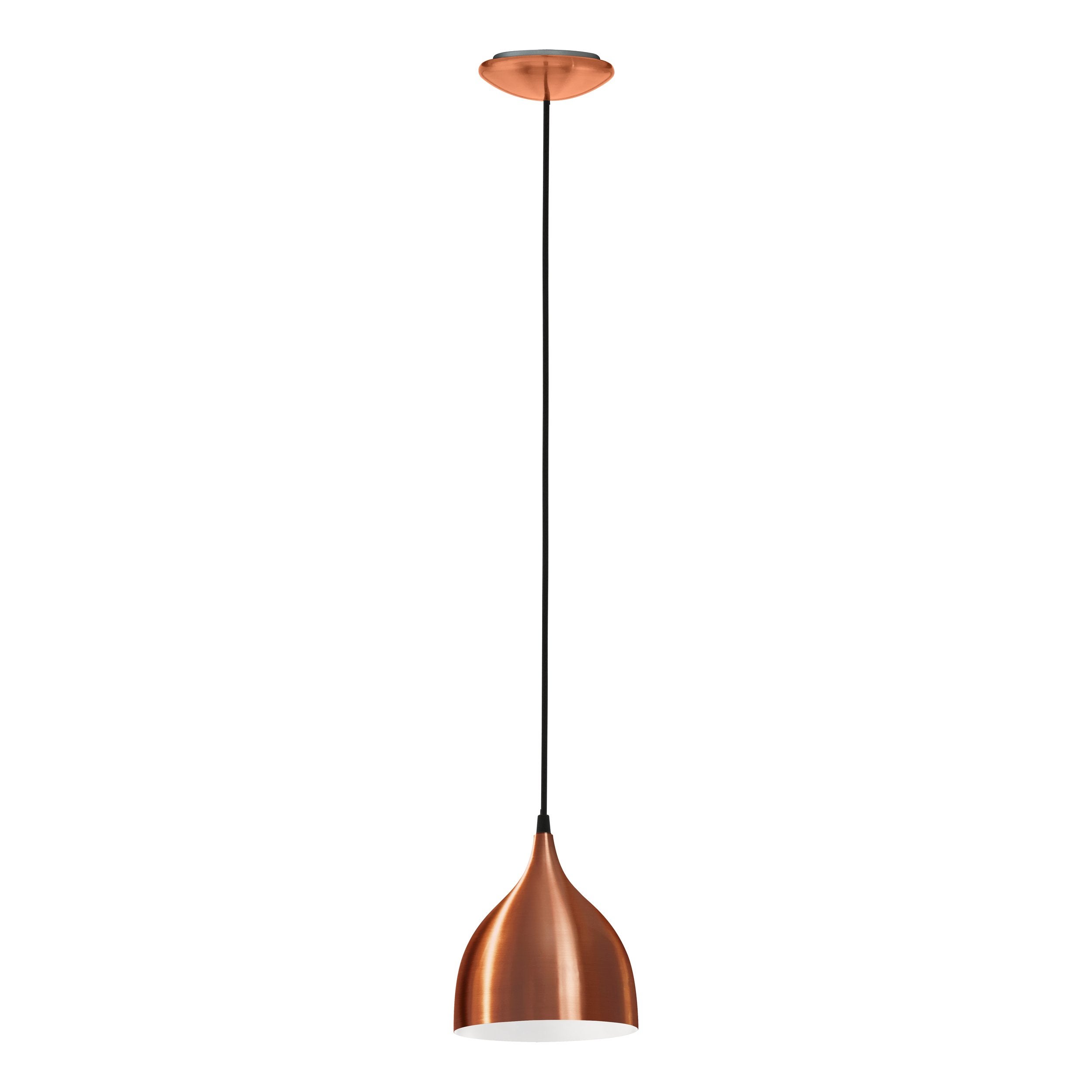 Lámpara Colgante Eglo Coretto Cobre 1 Bombilla E27 | Leroy Merlin