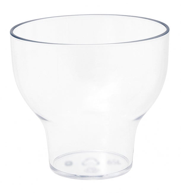 Monouso | Mini Bol Degustación Reutilizable PS Tulip Transparente 65ml ...