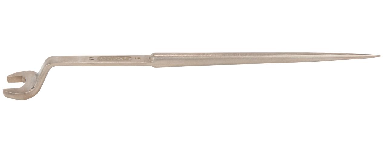 KS TOOLS BRONZEplus Clé à fourche de montage avec broche, coudée 36 mm ...