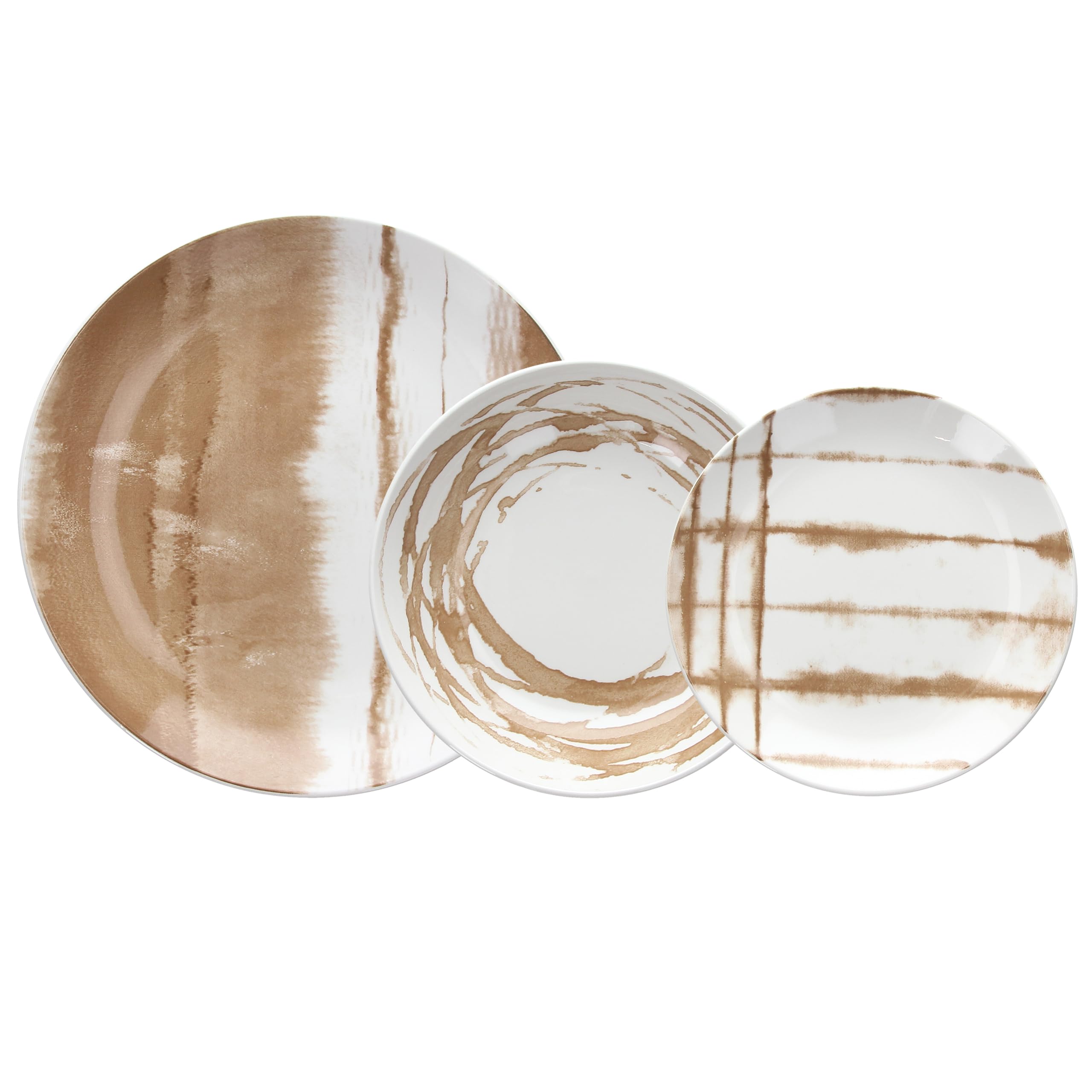 Tognana Marea Beige, Servizio piatti 18 pezzi, porcellana, beige ...