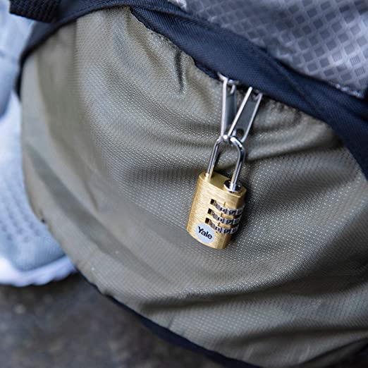 Cadenas doré en aluminium à code | Leroy Merlin