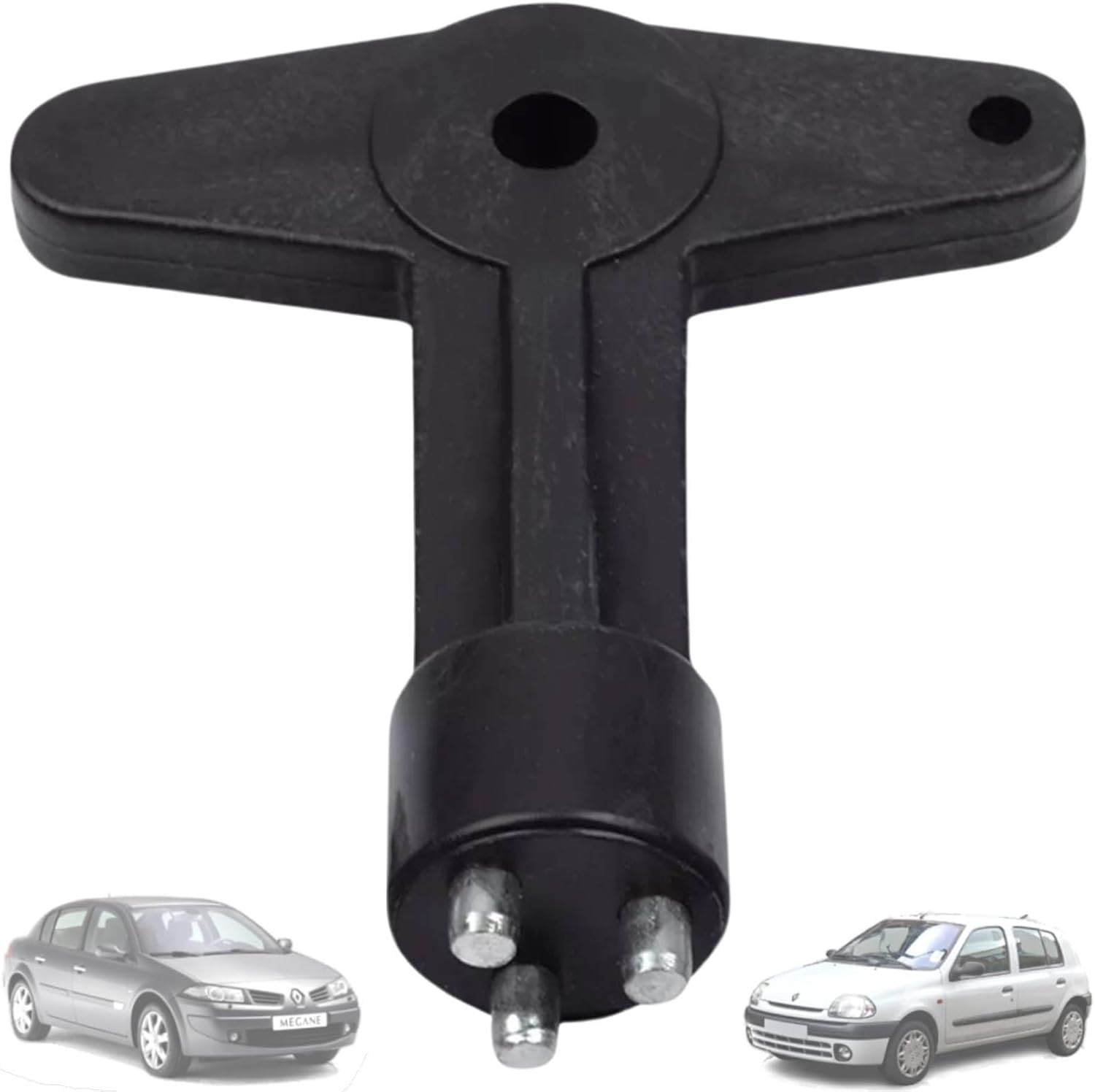 10 PCS Clé Antivol Enjoliveur Compatible avec Renault Clio Espace ...